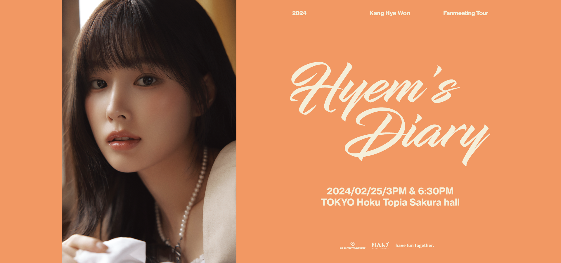 Kang Hye Won | iTONY ENTERTAINMENT CO.,LTD.